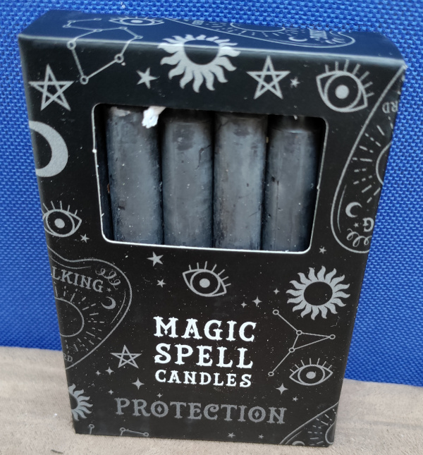 Spell Candles – Protection – The Witches Emporium